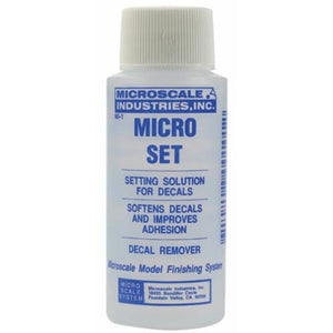 Microscale Micro Set Decal Setting Solution 1fl.oz