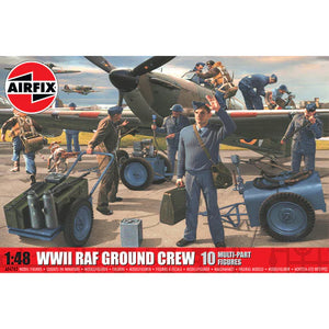 Airfix 1:48 WWII RAF Ground Crew 10 Multi-part Figures